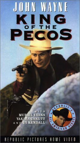 Amazon.com: King of the Pecos [VHS] : John Wayne, Muriel Evans, Cy ...