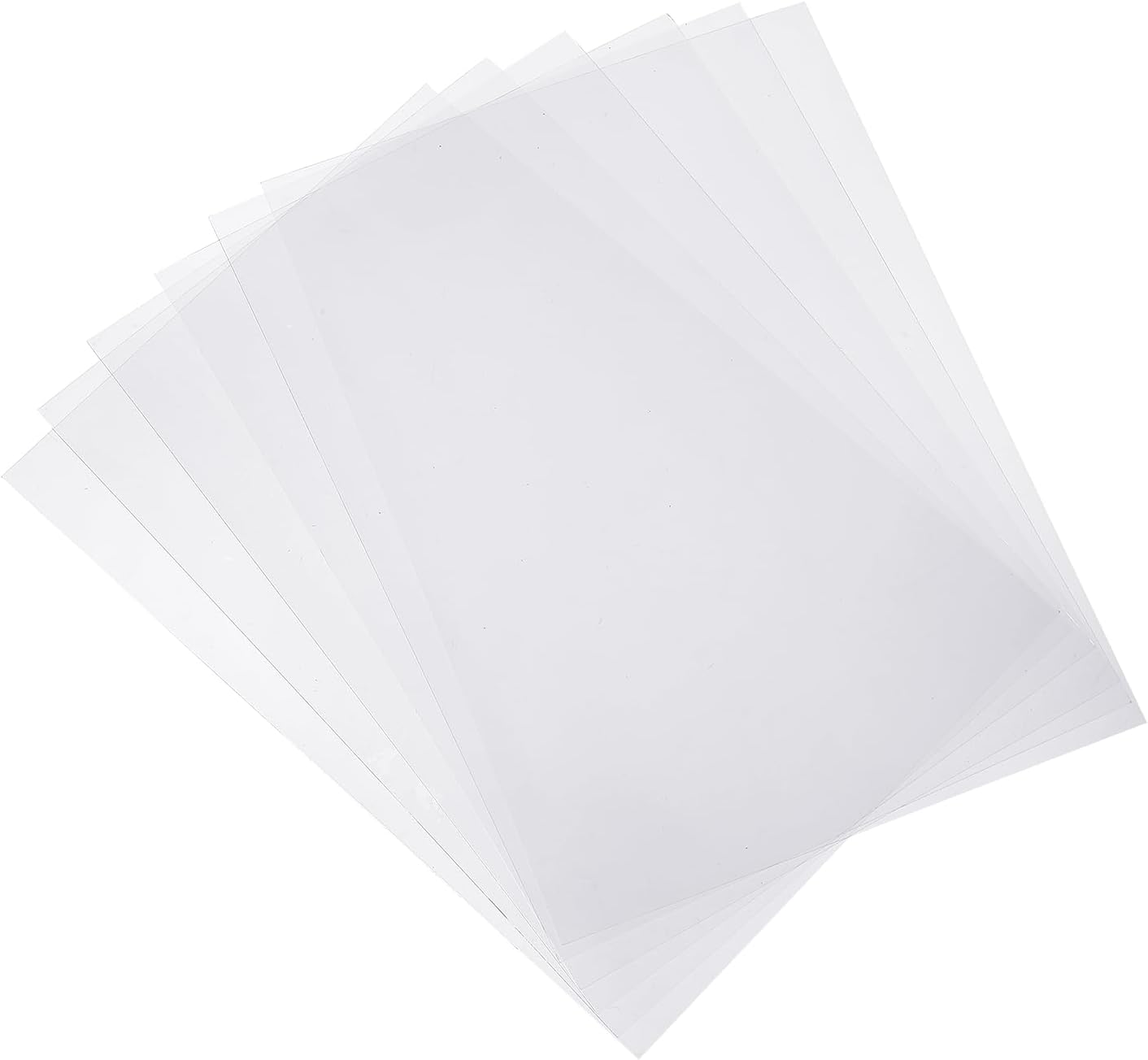 Amazon.com : PATIKIL 8 Mil Clear PVC Binding Covers, 10 Pcs Front View ...