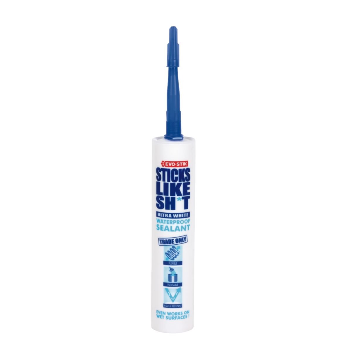Evo-Stik 'Sticks Like Sh*t' Sealant White 290ml : Amazon.co.uk: DIY & Tools