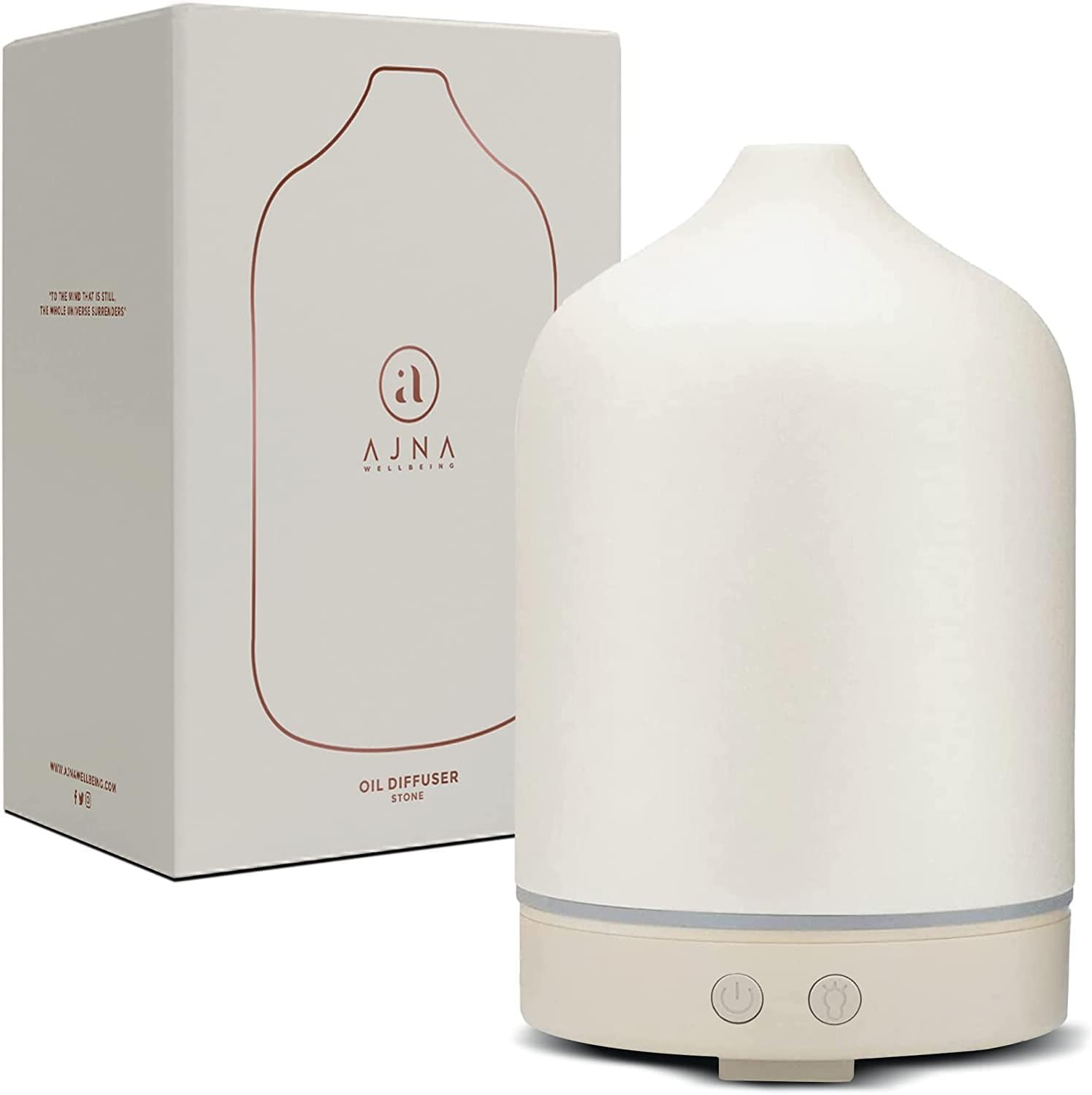 Amazon.com: Ajna Ceramic Diffusers for Essential Oils - Elegant Stone ...