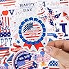 Amazon.com: 50 Pieces Independence Day Stickers American Patriotic ...