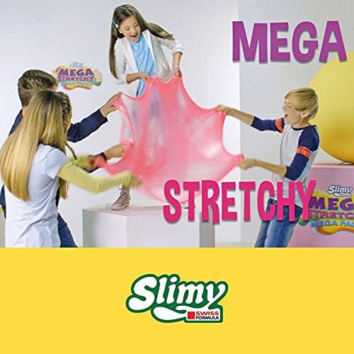 Slimy Mega Stretchy | 500 g Original Slimy Play Mass in Purple | For ...