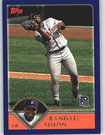 Amazon.com: 2003 Topps Baseball Card #119 Randall Simon : Collectibles ...