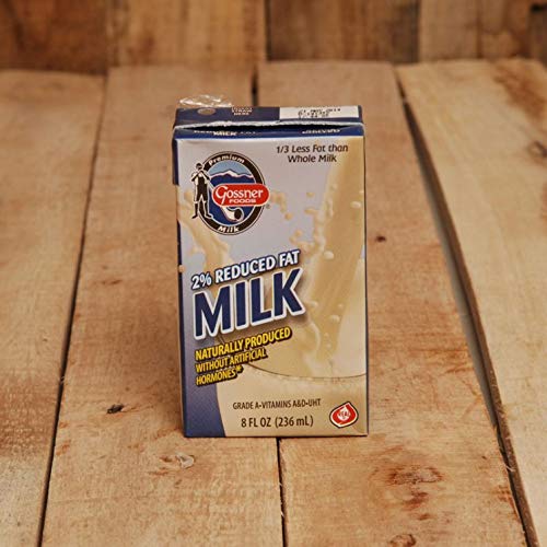 Amazon.com: Gossner Shelf Milk 27- 8oz Cartons (2%) : Grocery & Gourmet ...