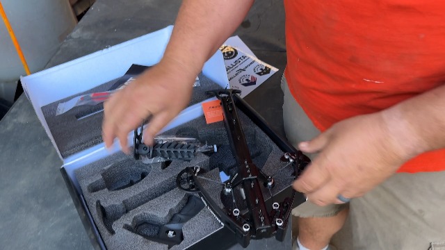 Watch This Tiny Compound Crossbow is Powerful on Amazon Live