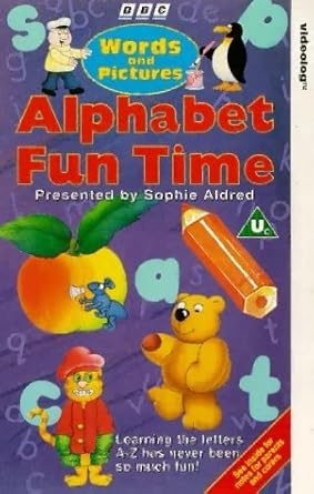 Words And Pictures - Alphabet Fun Time [VHS] : Sophie Aldred, Sophie ...