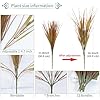 Amazon.com: LUZOGA 22 Bundles Fake Wheat Artificial Fall Grass Plant ...