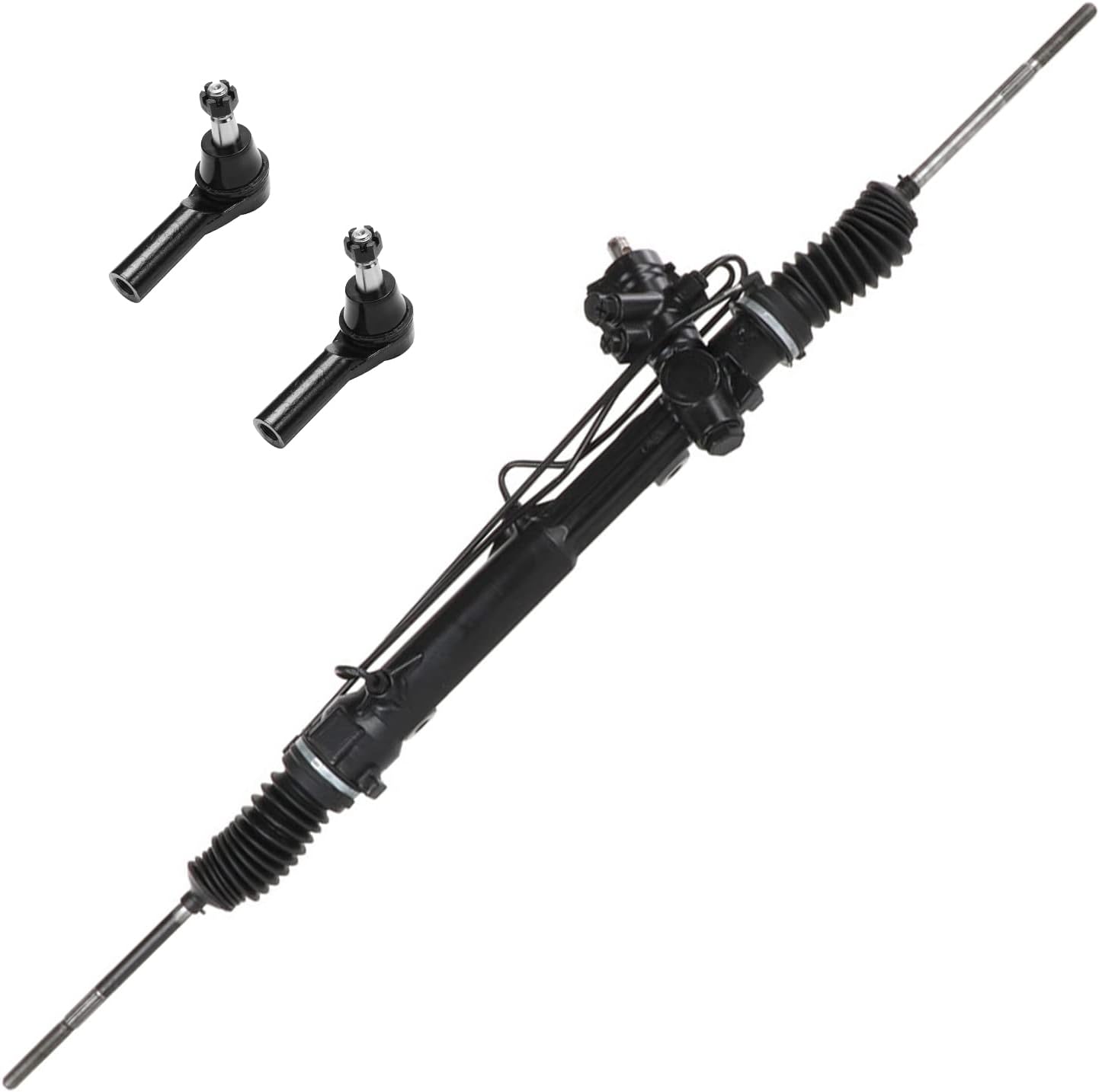 Amazon.com: Detroit Axle - Front 3pc Rack and Pinion Kit for Ford 2002 ...