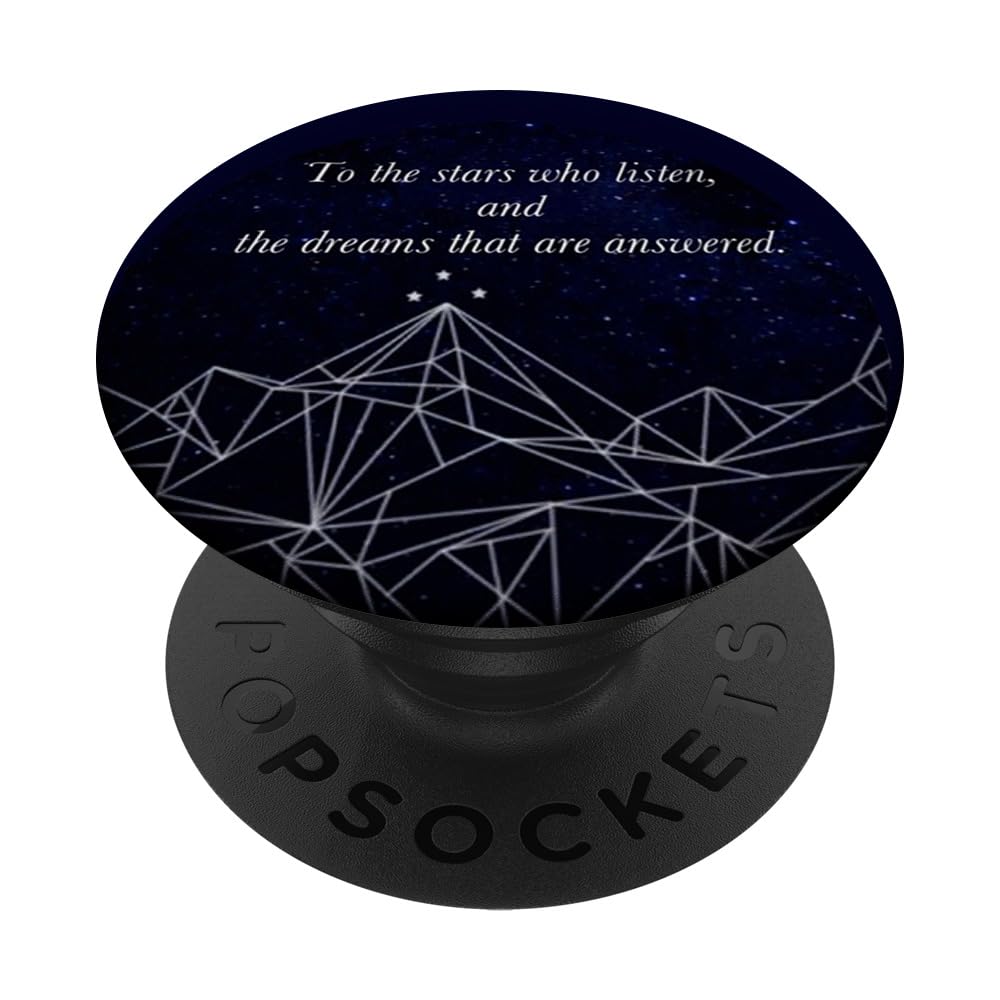 Amazon.com: Bookworm ACOMAF To the Stars Night Court Bookish PopSockets ...