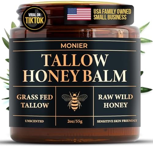 Amazon.com: The Tallowed Truth F-Balm Tallow – Grass-fed, Grass ...