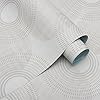 Feisoon 15.5"X78.7" Peel and Stick Wallpaper Brown Circle Pattern ...