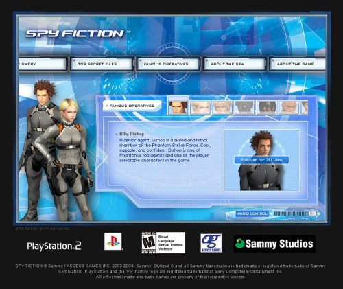 Spy Fiction Ps2