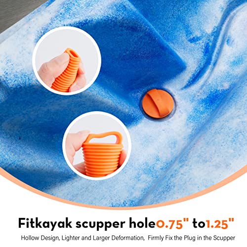 Snapklik.com : CANALHOUT 12 Pieces Kayak Scupper Plug Kit TPE Scupper ...