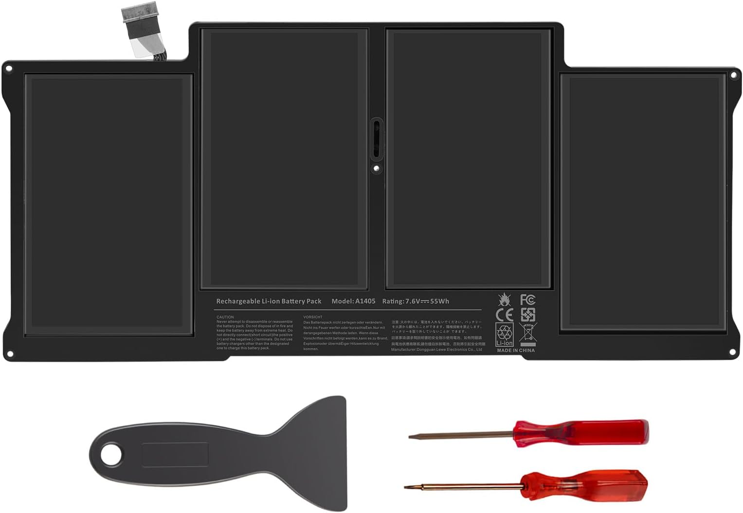 New Replacement Laptop Battery for MacBook Air 13 inch A1466 A1369 ...