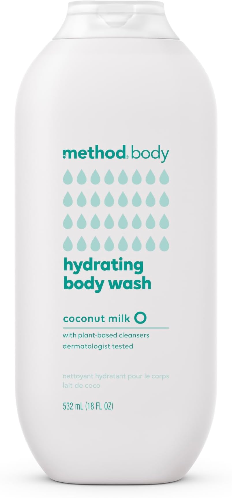 Amazon.com: Method Body Wash, Simply Nourish, Coconut, 18 Fl Oz ...
