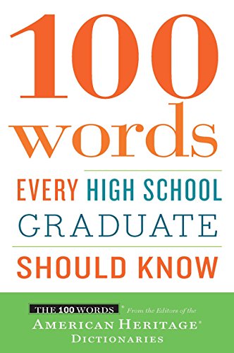 Amazon.co.jp: 100 Words Every High School Graduate Should Know (English ...