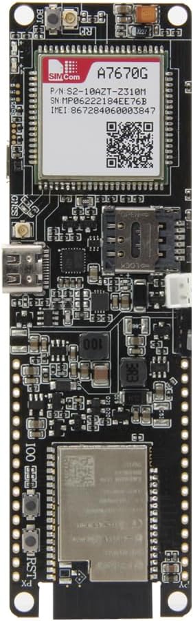 Amazon.com: LILYGO T-A7670G R2 4G LTE CAT1 SIM Module ESP32 TTGO ...