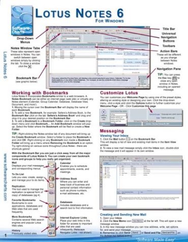 Lotus Notes 6 Quick Reference Guide: Drew Sellers, Gordon Swift ...