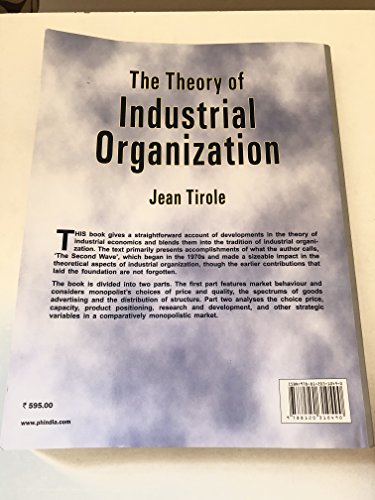 Jean Tirole Books