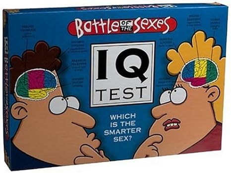 Amazon.com: University Games Battle of The Sexes IQ Board Game : Toys ...