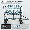 Amazon.com : FUNDANGO Double Decker Wagon with High Extender & Tailgate ...