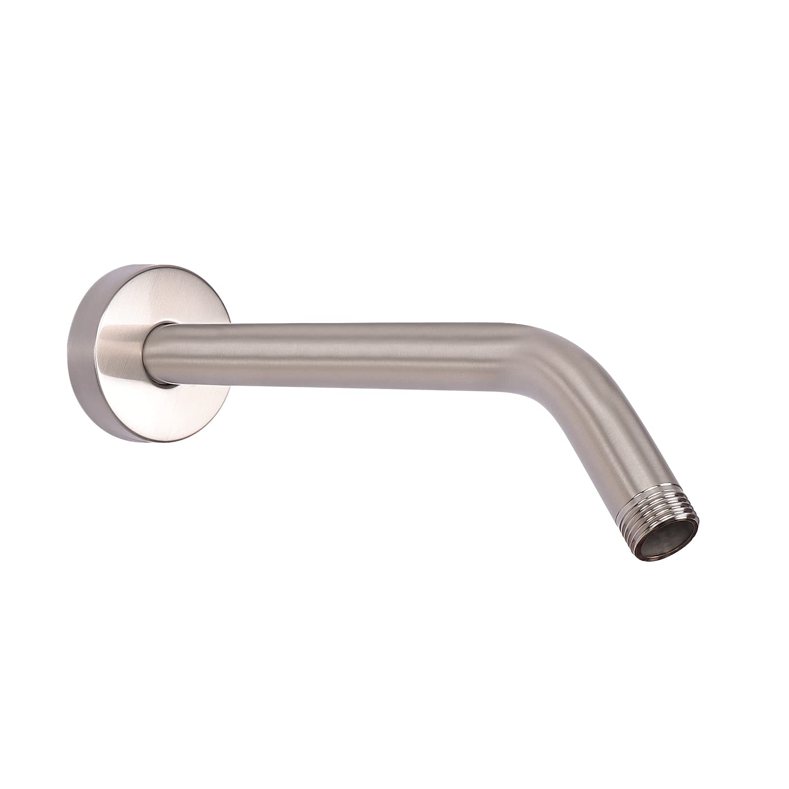 HarJue Shower Arm with Flange and Teflon Tape, Wall Mounted Shower Pipe ...