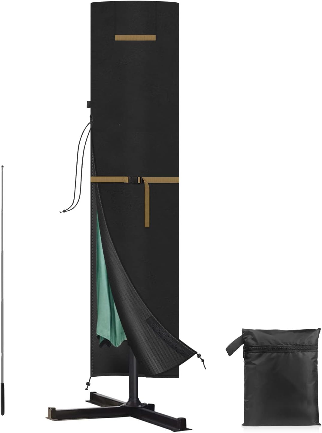 Housse de Protection pour Parasol Déporté en Tissu Oxford 420D ...