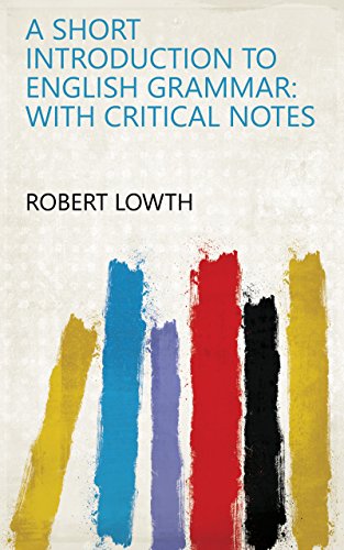 Amazon.com: A Short Introduction to English Grammar: With Critical ...