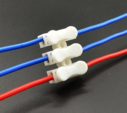 Generic 100Pcs 3pin push quick cable connector terminal Wiring Terminal ...
