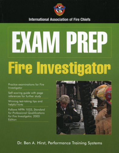 Exam Prep: Fire Investigator: .: 9780763728496: Medicine & Health ...
