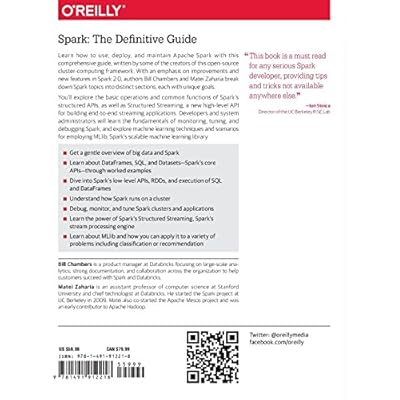 Buy Spark: The Definitive Guide: Big Data Processing Made Simple 1st Edition Online at Lowest ...