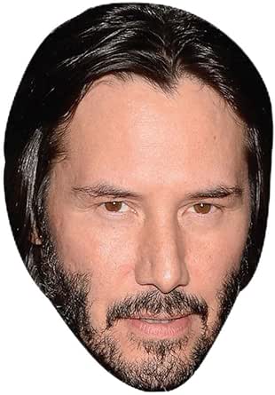 Amazon.com: Keanu Reeves Masks Celebrity Face Mask Actor With Elastic ...