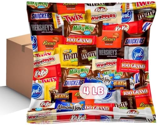 Amazon.com: Assorted Chocolate Variety Pack - Individually Wrapped ...