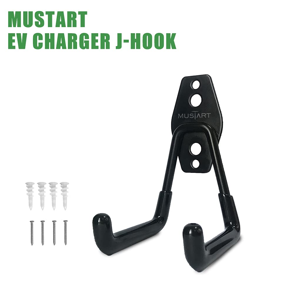 MUSTART EV Charger J-Hook for Electric Vehicle (EV) Charging Cables, EV ...