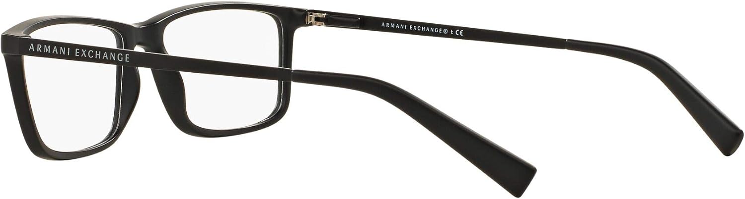 AX ARMANI EXCHANGE Marcos rectangulares para anteojos de prescripción ...