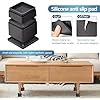 Amazon.com: Sunifier Bed Risers Heavy Duty Adjustable 1-4 inch ...