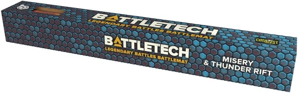 Amazon.com: BattleTech: BattleMat – Legendary Battles Thunder Rift ...