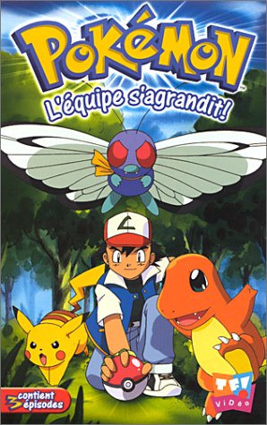 Amazon.com: Pokémon - Vol.4 : L'Equipe s'agrandit ! [VHS] : Movies & TV