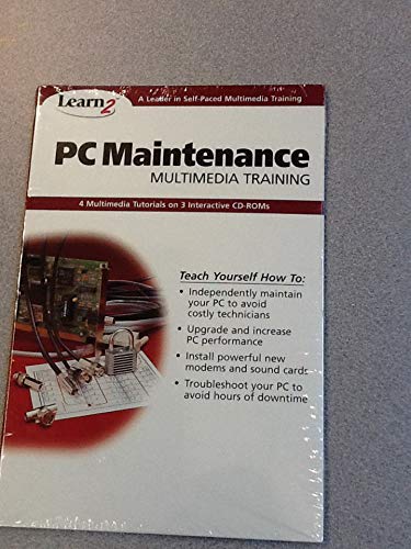 PC Maintenance: Multimedia Training - 4 Multimedia Tutorials on 3 ...
