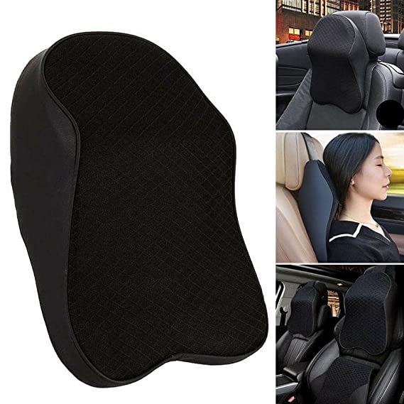 KRUSARTH Memory Foam Car Neck Pillow, Ergonomic Neck Support Pillow for ...