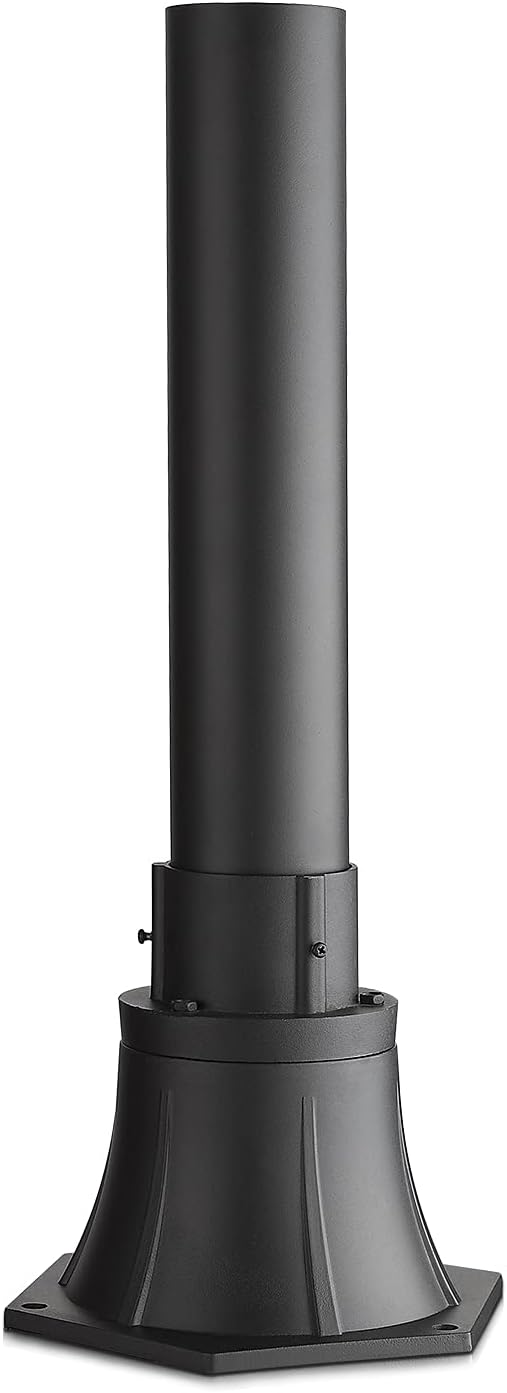 Madison 5"x5" Vinyl Lamp Post, White - Landscape Torch Lights - Amazon.com