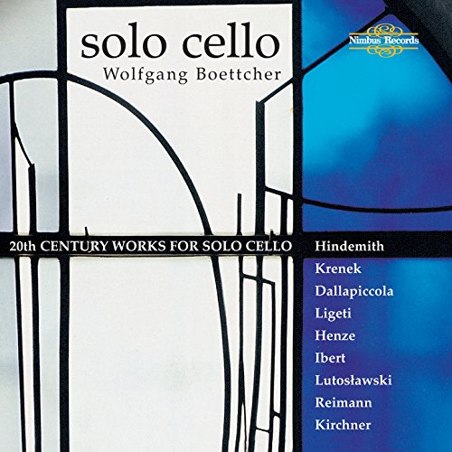Amazon.com: 20th Century Works for Solo Cello : Wolfgang Boettcher ...