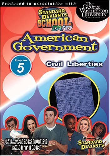 Amazon.com: Standard Deviants School - American Government, Program 5 - Civil Liberties ...