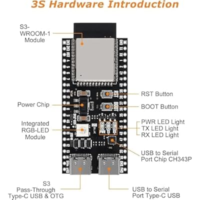 ESP ESP-32-S3 Development Board ESP-32-S3 Module with ESP-1-N16R8 Low