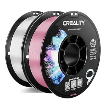Amazon.com: Creality White and Pink PETG Filament : Industrial & Scientific