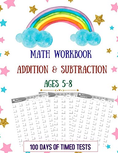 Buy Math workbook addition and subtraction : 100 days of timed tests ...
