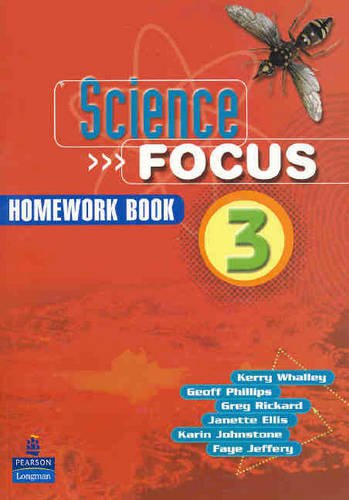 Science Focus 3: Homework Book : Whalley, Kerry: Amazon.in: Books