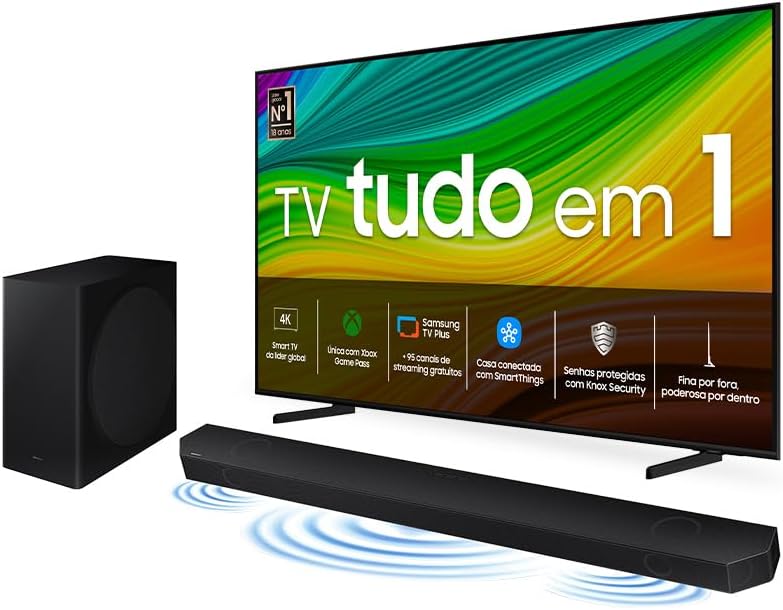 Smart TV 50" QLED 4K 50Q60D 2024 + Soundbar HW-B550/ZD Combo | Amazon ...