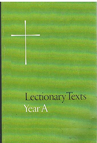 Lectionary Texts: Year A: Church Publishing,: 9780898690910: Amazon.com ...