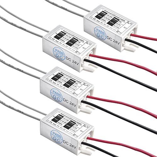 Snapklik.com : 15W LED Power Supply 24V - Lustaled IP67 Waterproof DC ...